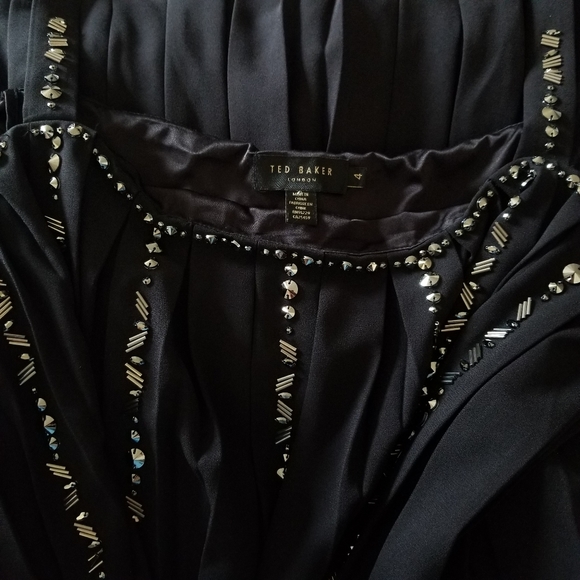 Ted Baker | Dresses | Nwot Ted Baker Embellished Crepe Dress | Poshmark